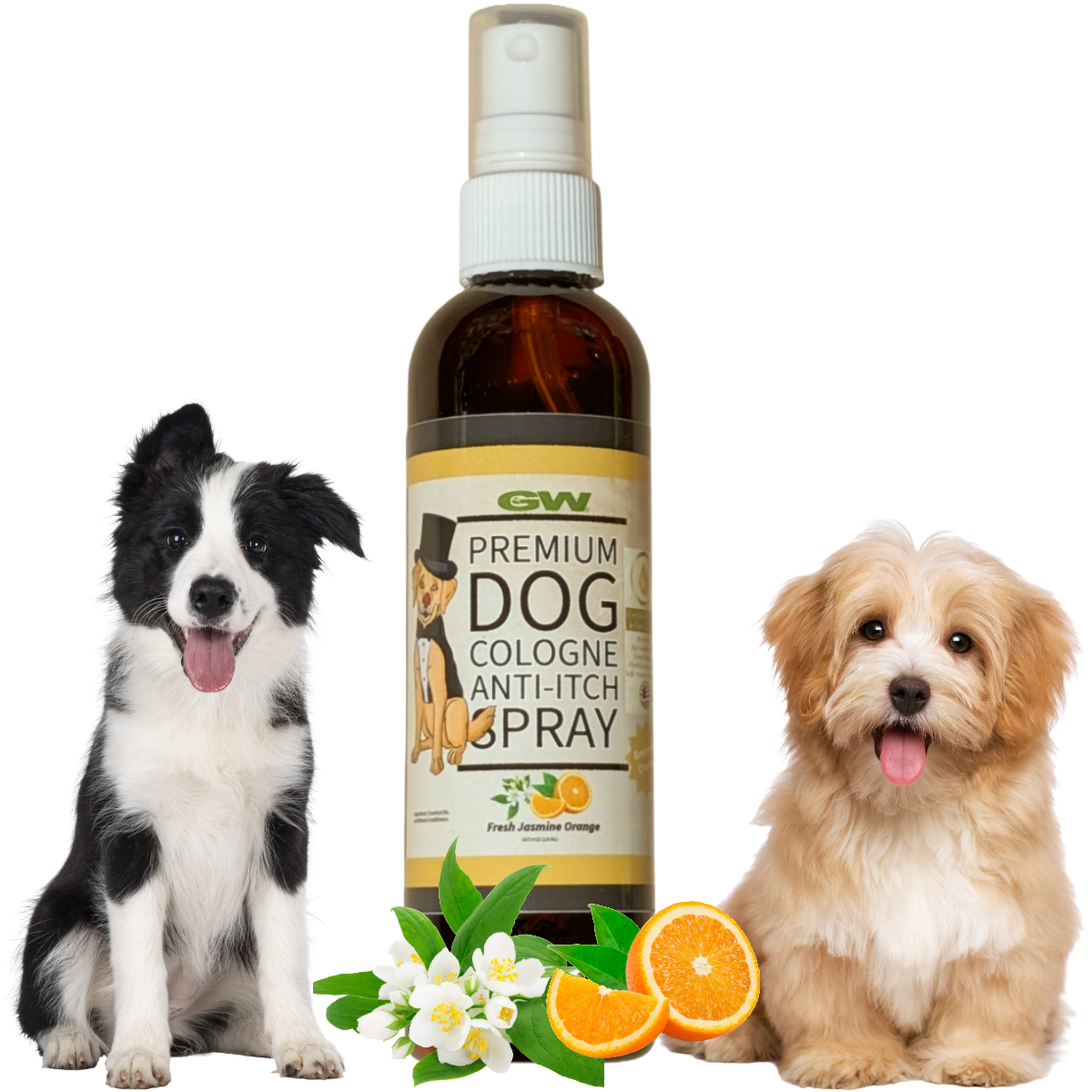 GW Pet Anti-Itch & Deodorant Spray For Dogs and Cats with Orange Jasmi ...