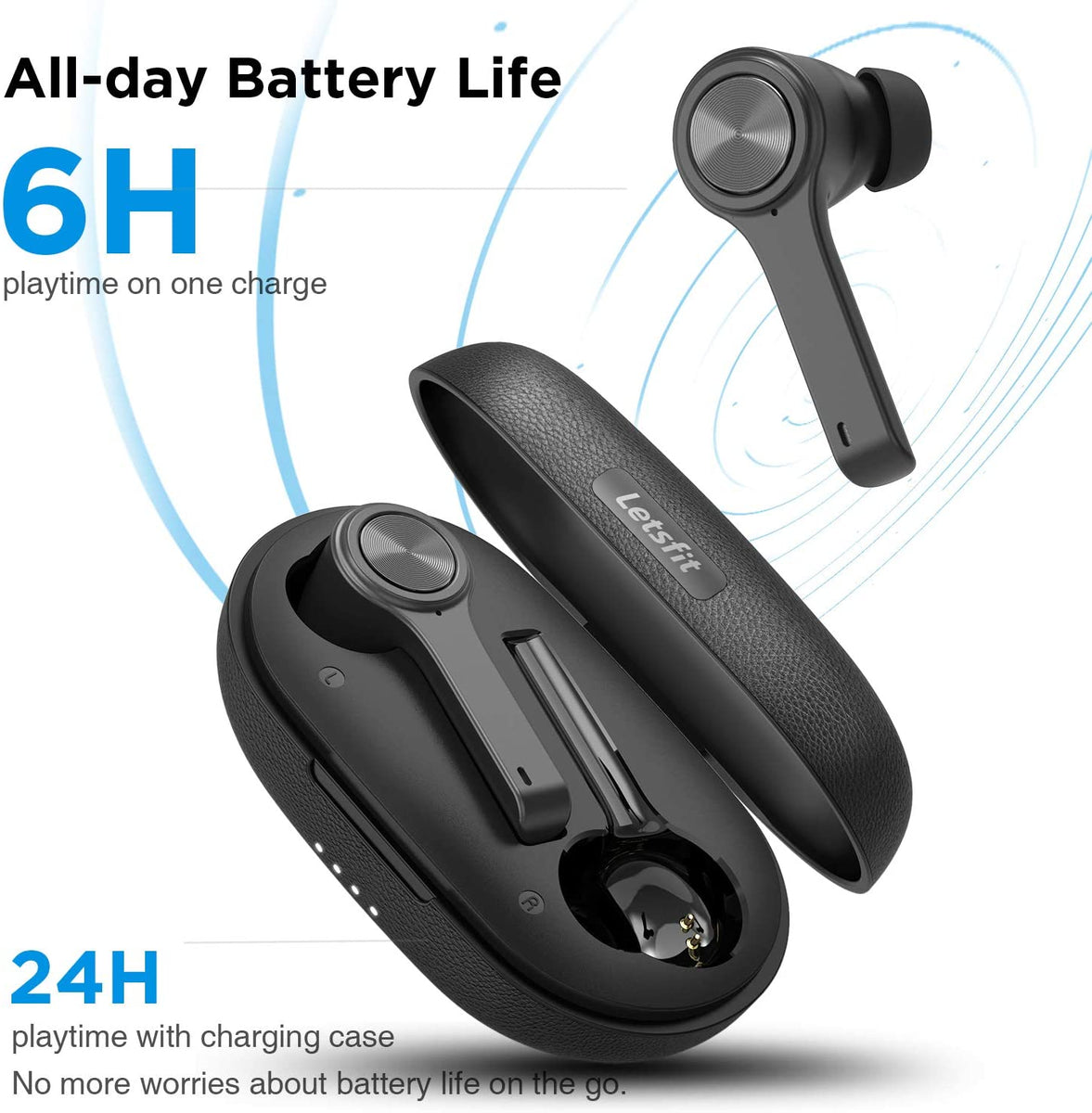 Super Deals: Wireless Earbuds, Letsfit Bluetooth 5.0 Headphones – GW ...